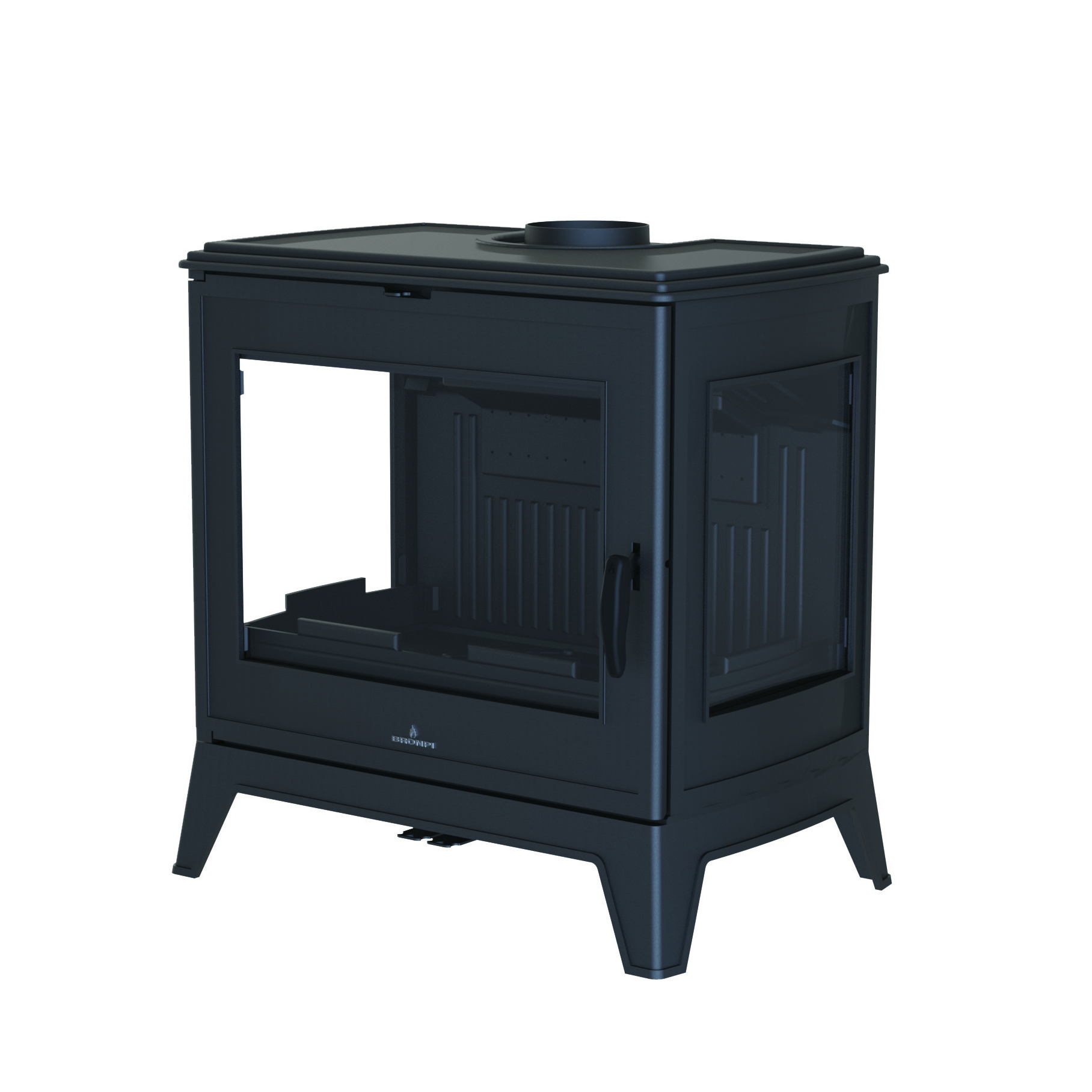 Bronpi Bury 14.6kw Wood Burning Stove [TSTV-CWB-BBPI-NBRY] - £1,704.17