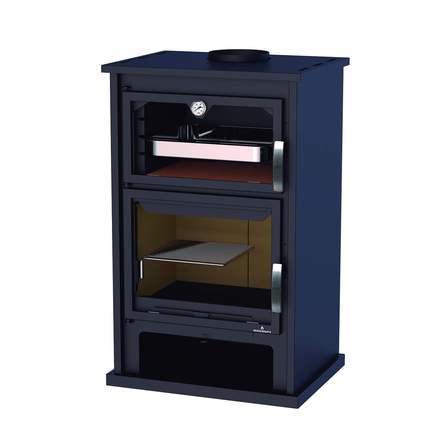 Bronpi Suiza 14kw Wood Burning Stove [TSTV-CWB-BBPI-NSUZ] - £1,879.17