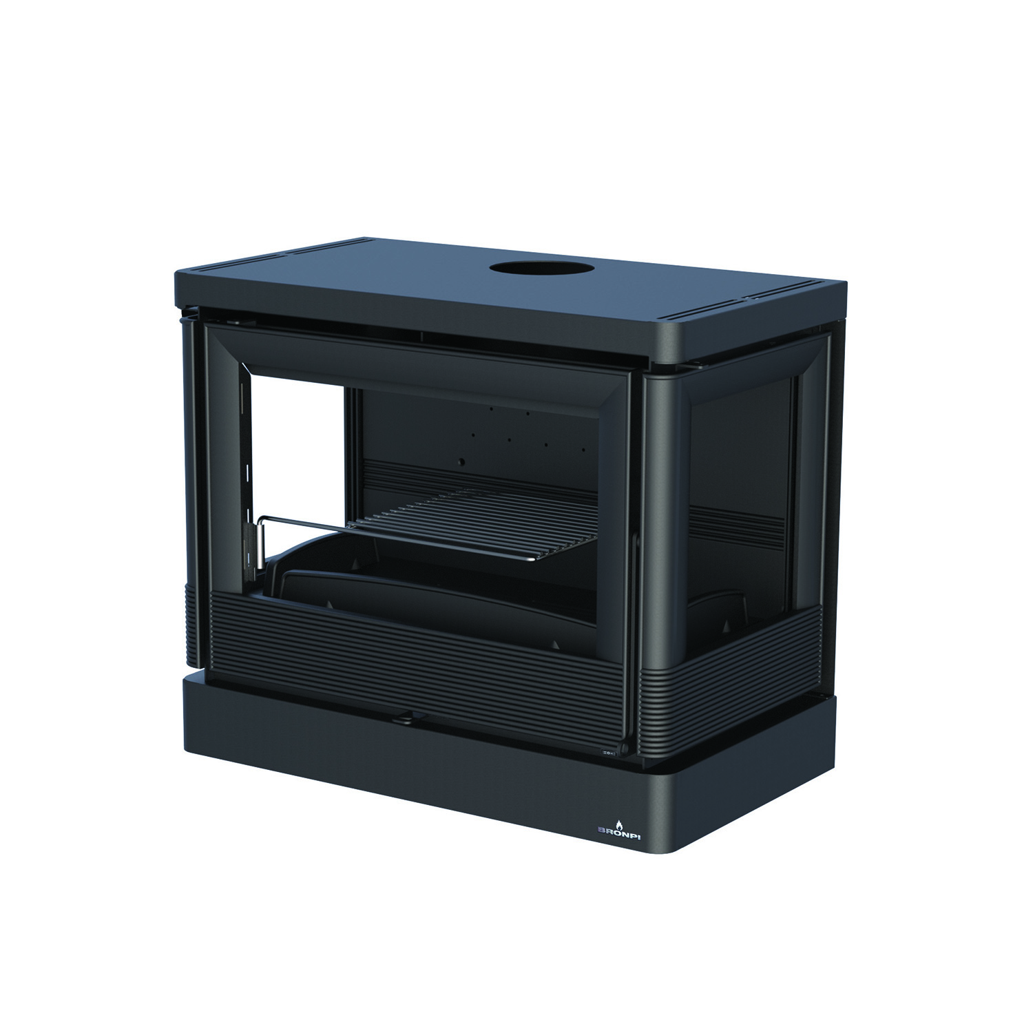 Bronpi Versalles 13kw Wall Mounted Wood Burning Stove [TSTV-CWB-BBPI ...